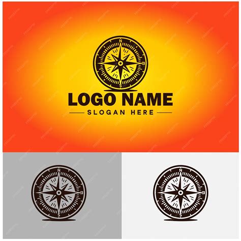 Premium Vector Compass Logo Icon Vector Art Graphics For Business Brand App Icon Direction