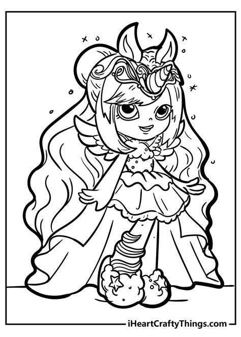 Shopkins Coloring Pages Updated 2021