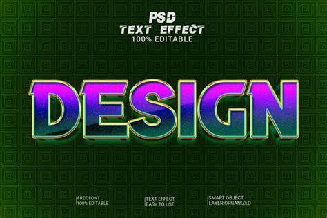 Design 3d Text Effect Psd File 2325425 Design 3d Text Effect Psd File 2325425
