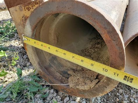 Steel Pipes And Cast Iron Water Mains Construction Bigiron
