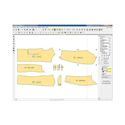 blutec cad pattern design and editing software cad garment pattern editor