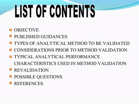 Analytical Method Validation Ppt