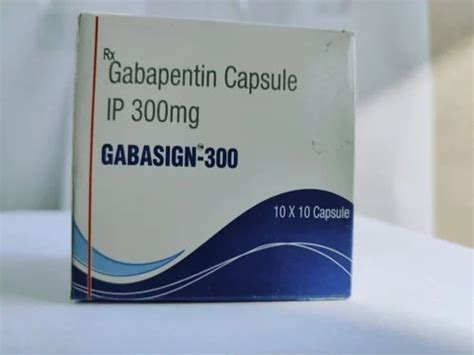 Gabasign Gabapentin Capsule At ₹ 380 Stripe Anticonvulsants In Nagpur