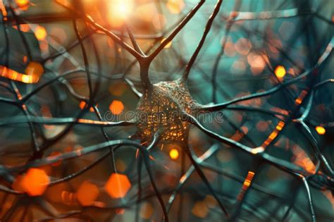 Neural Connections Form Intricate Networks In The Brain Enabling Communication And Processing