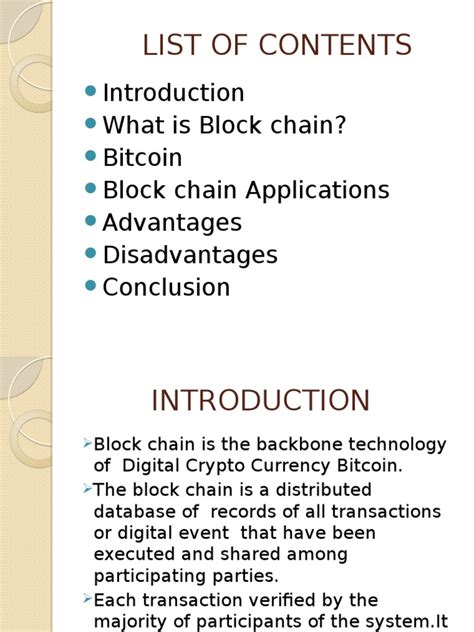 Block Chain Pdf Bitcoin Cryptocurrency