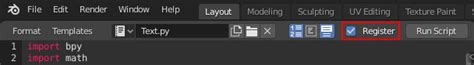 How To Run A Python Script Function When A Blend File Is Opened Python Support Blender