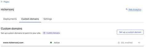 Setting Up Hugo Cloudflare Pages Julia Nickersons Blog