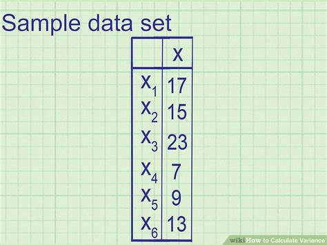 3 Ways To Calculate Variance WikiHow