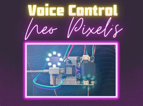 Voice Controlled Neopixels With Dfrobot Gravity Sensor Dfrobot Maker Community