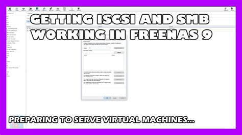 Setting Up Freenas For Iscsi 2017 Nas Build Youtube