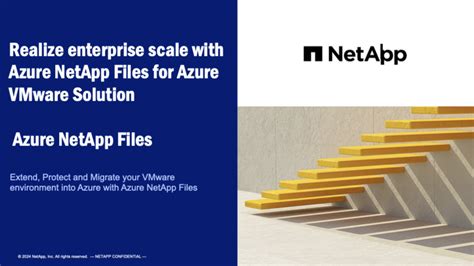 Realize Enterprise Scale With Azure Netapp Files For Azure Vmware Solution