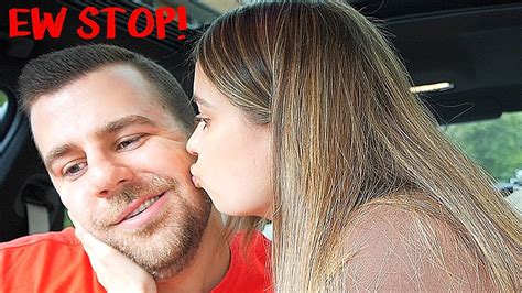 Acting Embarrassed To Kiss My Wife Prank She Leaves Youtube