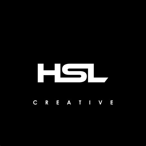 Hsl Letter Initial Logo Design Template Vector Illustration 32459943