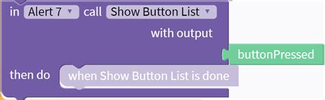 Alert With Button List Problem Questions About Thunkable Community