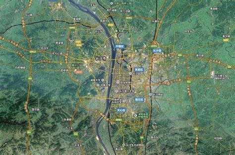 地图导航长沙市长沙市长沙市六区大山谷图库
