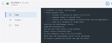 Node Js Docker Node Container Cannot Start But Works Locally Without Docker Stack Overflow