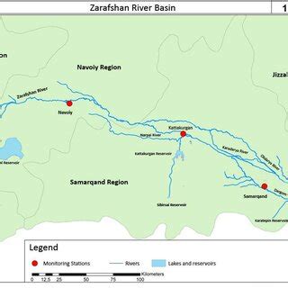 Zarafshan River Basin Map Download Scientific Diagram