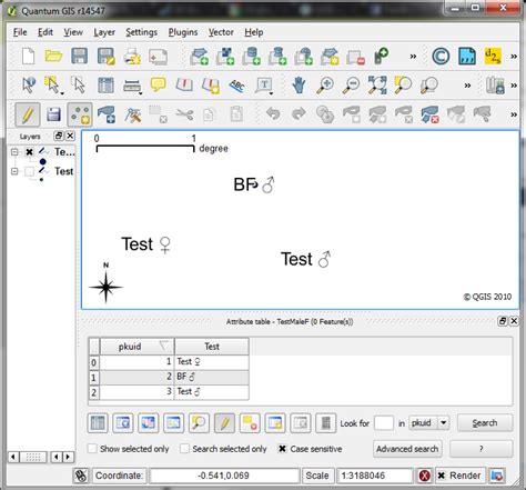 Symbology Symbols Showing Sex Of A Species In A Label In Mapinfo