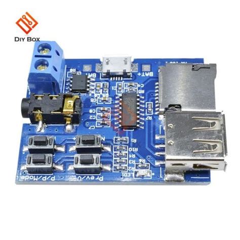 Carte Micro USB MP3 carte TF disque U Format MP3 carte décodeur amplificateur décodage