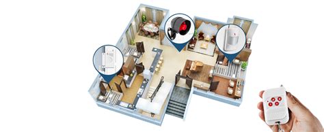 Amazon Com WiFi Alarm Home Security System Wireless Alarm System With Loud 120dB Window Door