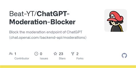Github Beat Ytchatgpt Moderation Blocker Block The Moderation Endpoint Of Chatgpt Chat