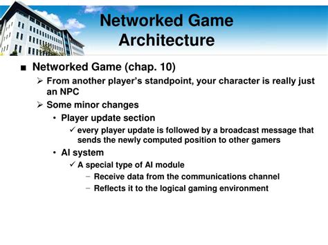 Ppt Game Programming Game Architecture Powerpoint Presentation
