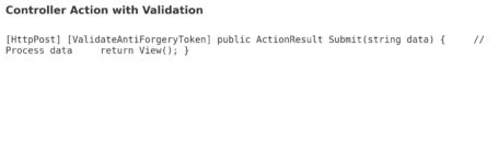 Antiforgerytoken In Asp Net Mvc Explained