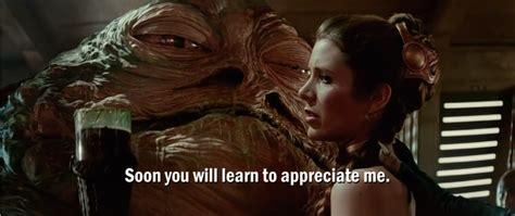 Jabba The Hutt Eats Princess Leia