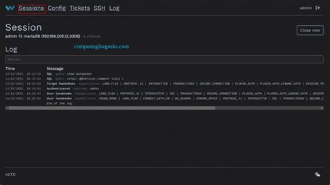 how to setup ssh and mysql bastion server using warpgate