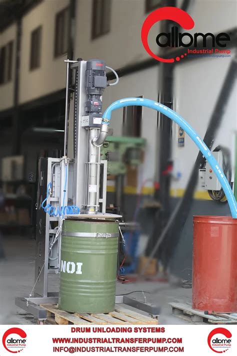 Advantages Of Drum Unloading Systems Industrial Transfer Pump
