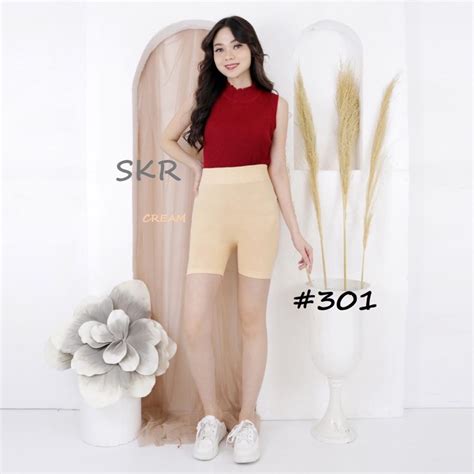 Jual Celana Hotpants Highwaist Dalaman Rok Celana Pendek Celana Ketat Celana Stretch