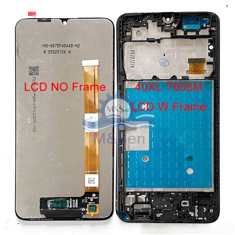 Original For TCL X G LCD T DL LCD Display Frame Touch Panel Digitizer For TCL