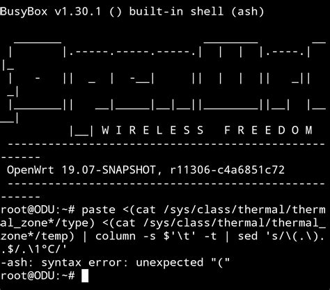 Thermal Zone Type And Temp Merge Installing And Using Openwrt Openwrt Forum