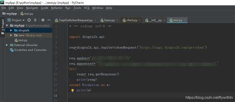 Python开发钉钉小程序——（一）获取token Csdn博客