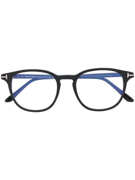 Tom Ford Eyewear Round Frame Glasses Farfetch
