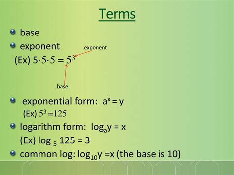 Ppt Logarithm Powerpoint Presentation Free Download Id2703948