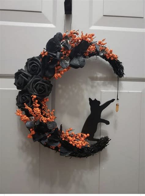 Halloween Wreath Хэллоуин украшения Страшные украшения Хэллоуин проекты