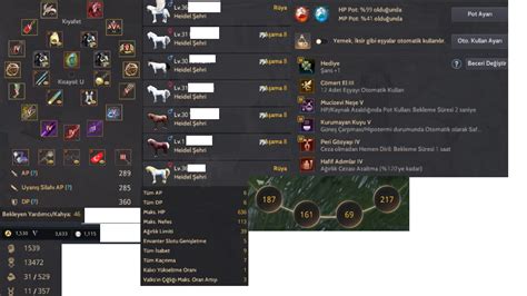 Black Desert Online Türkiye MENA Bölgesi AP BOL P WLİ BOL FSLİ CHA