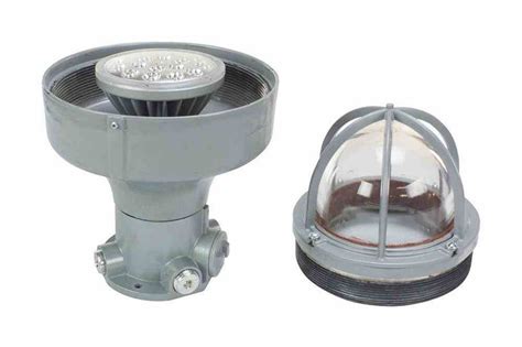 Larson Electronics Explosion Proof 10 Watt Led Strobe Light Class 1 Div 1and2 Groups A B C And