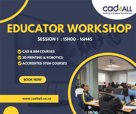 educator workshop session 1 31 jan cad4all institute of applied