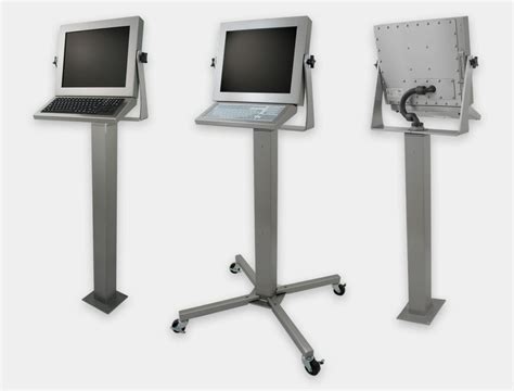 Industrial Pedestal Mounts For Universal Mount Monitors Hope Industrial Systems