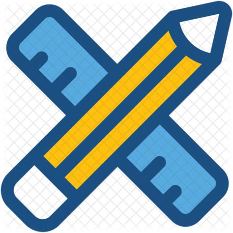 Drafting Tools Icon Download In Colored Outline Style