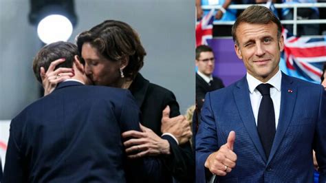 Brigitte Va Pas Aimer Ce Baiser Entre Emmanuel Macron Et Am Lie Oud A Castera Fait R Agir