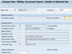 How To Define Billing Document Types In SAP SAP Tutorials