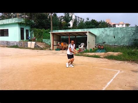 윤종국 테니스백핸드 교정 Youtube