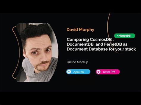 Comparing Cosmosdb Documentdb Mongodb And Ferretdb As Document