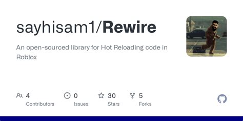 GitHub Sayhisam Rewire An Open Sourced Library For Hot Reloading Code In Roblox