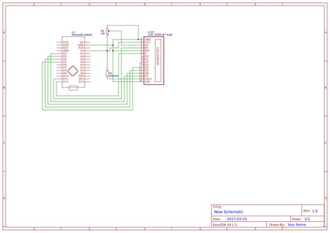 Lcd Arduino EasyEDA Open Source Hardware Lab