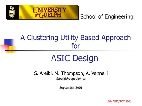 Ppt Clustering Utility For Asic Design A Deep Dive Powerpoint