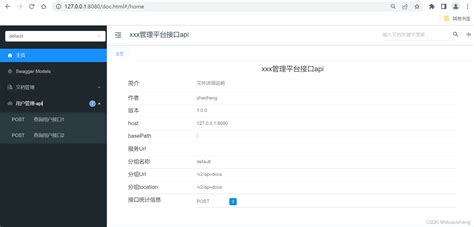Swagger2的全新ui组件knife4jknife4j Spring Ui Csdn博客